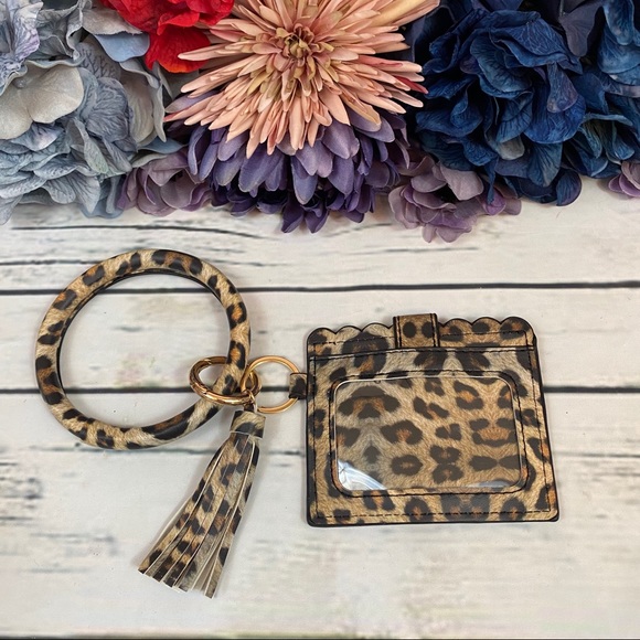 Bags | Keyring Bracelet With Wallet Credit Card Holder | Poshmark